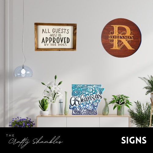 Signs – The Crafty Shambles